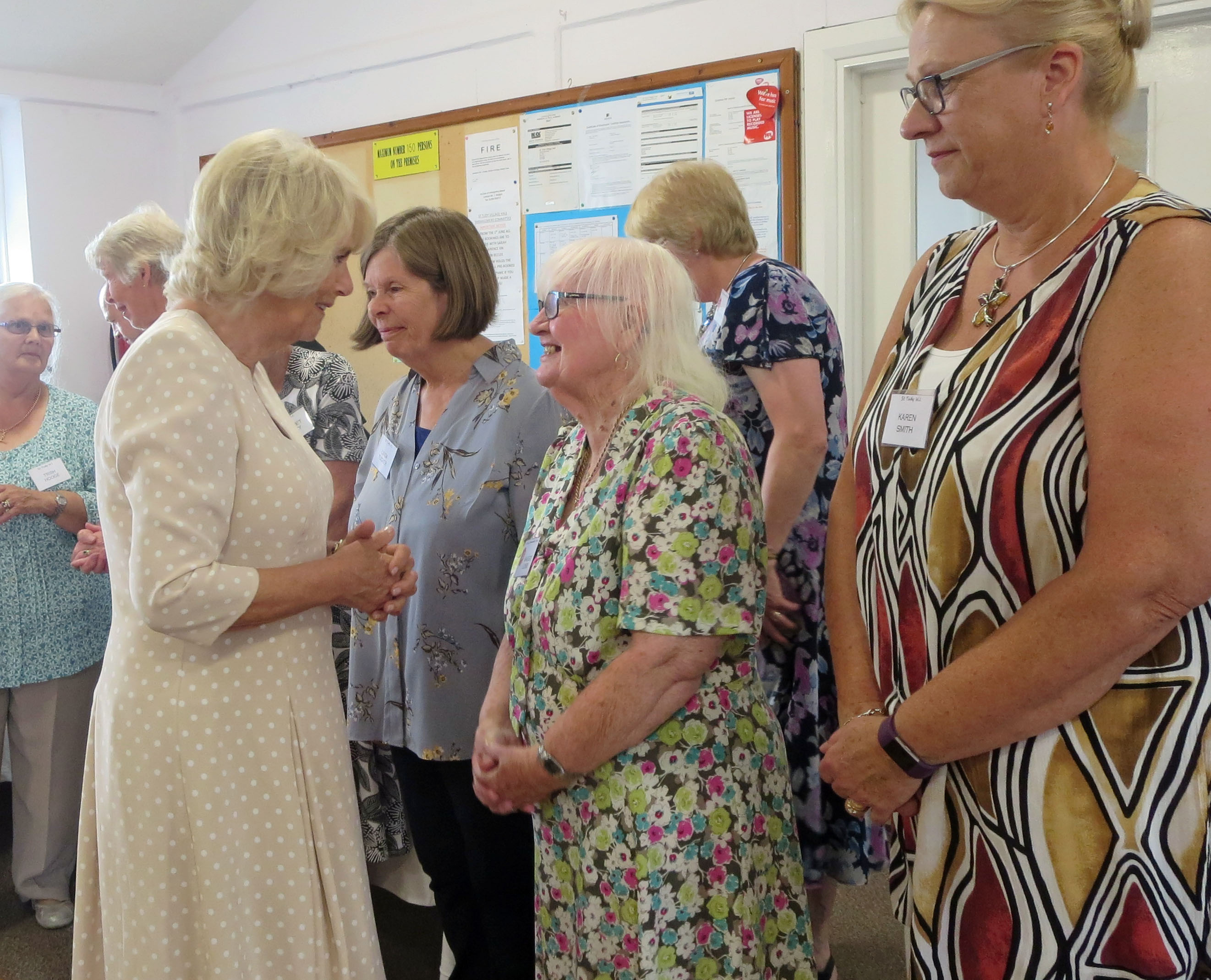 Royal Visitors to St Tudy – CORNWALL FEDERATION OF WOMEN'S INSTITUTES