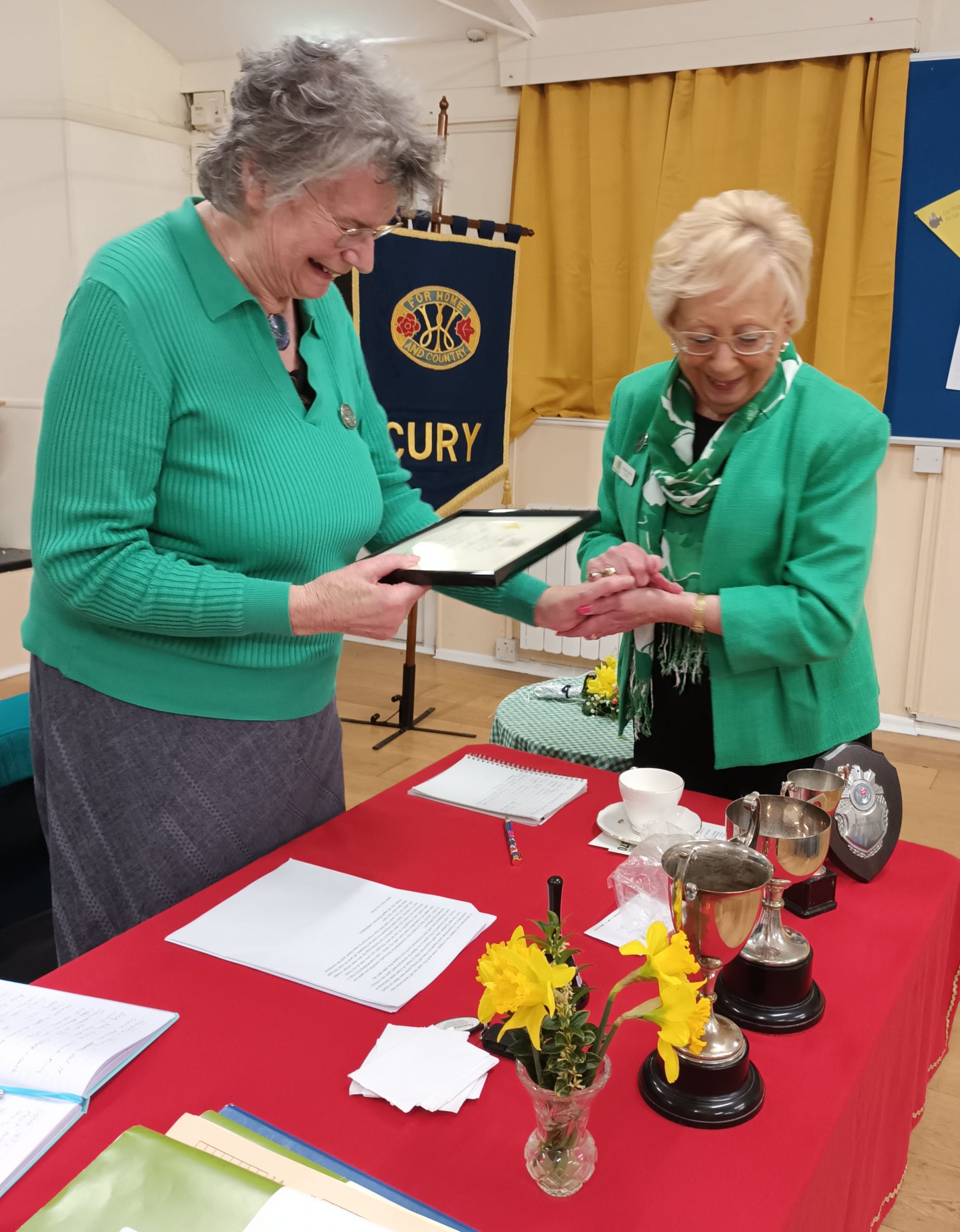 A Job Well Done for Cury WI President – CORNWALL FEDERATION OF WOMEN'S ...