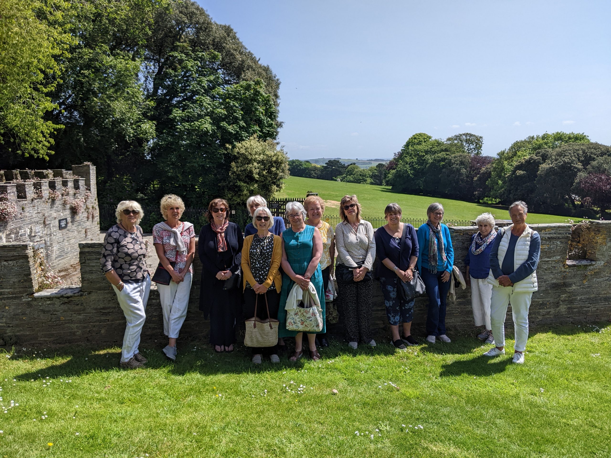 Members of Polruan WI Visit Prideaux Place – CORNWALL FEDERATION OF ...