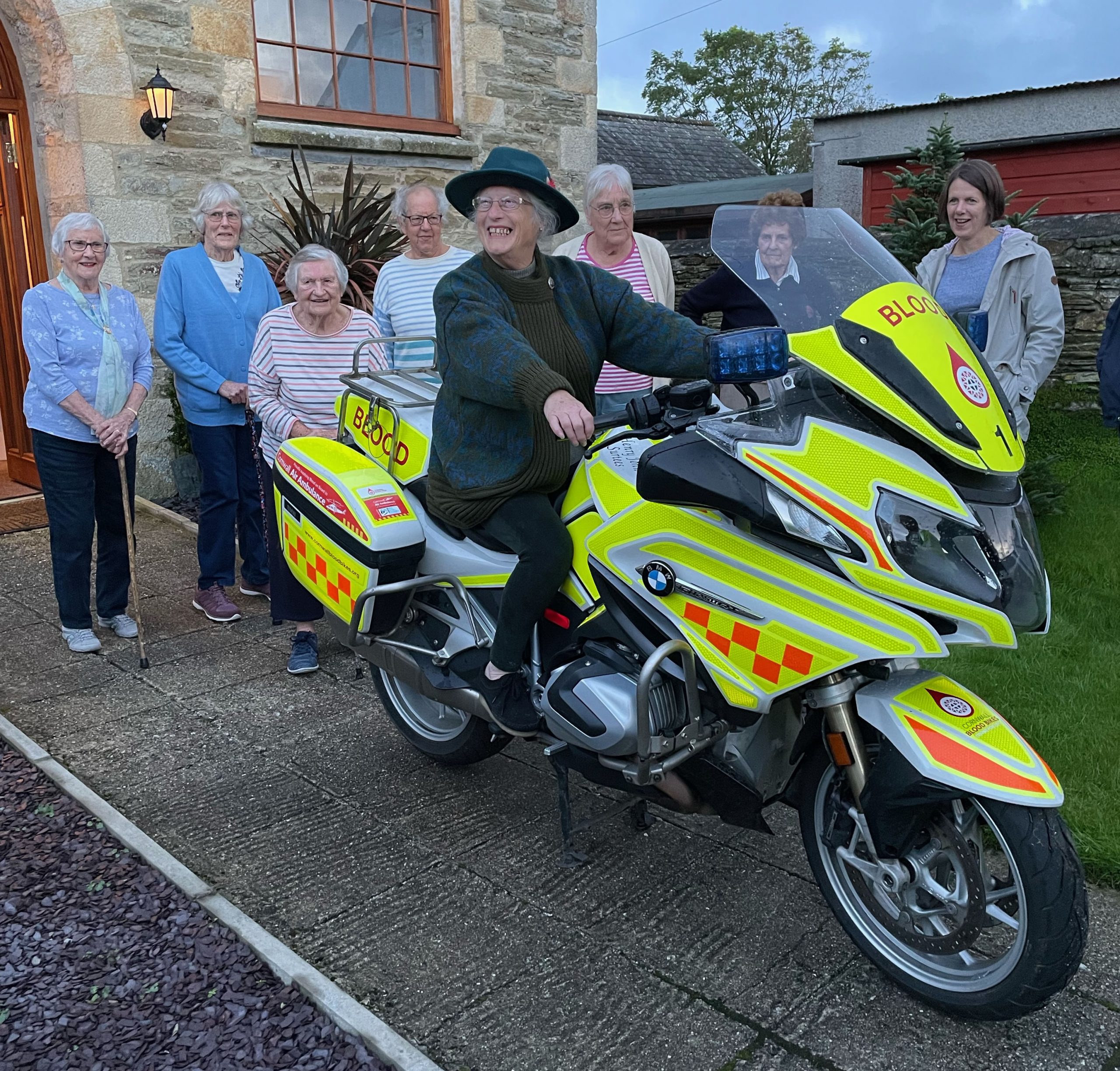 Tregony WI Welcomes Cornwall Blood Bikes – CORNWALL FEDERATION OF WOMEN ...