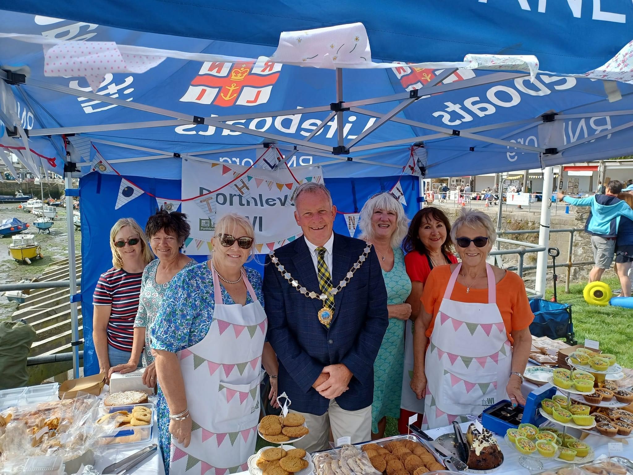 WI Cake Sell-Out at the Porthleven (RNLI) Lifeboat Day – CORNWALL ...